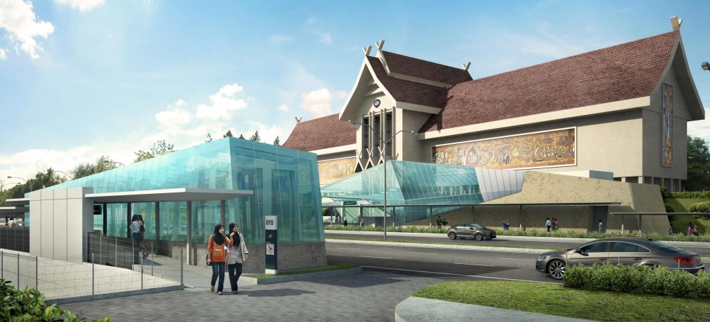 MRT Station Architectural Renders