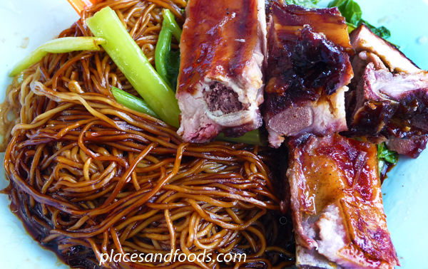 Pork Ribs Wantan Mee at Lam Kee Taman Muda