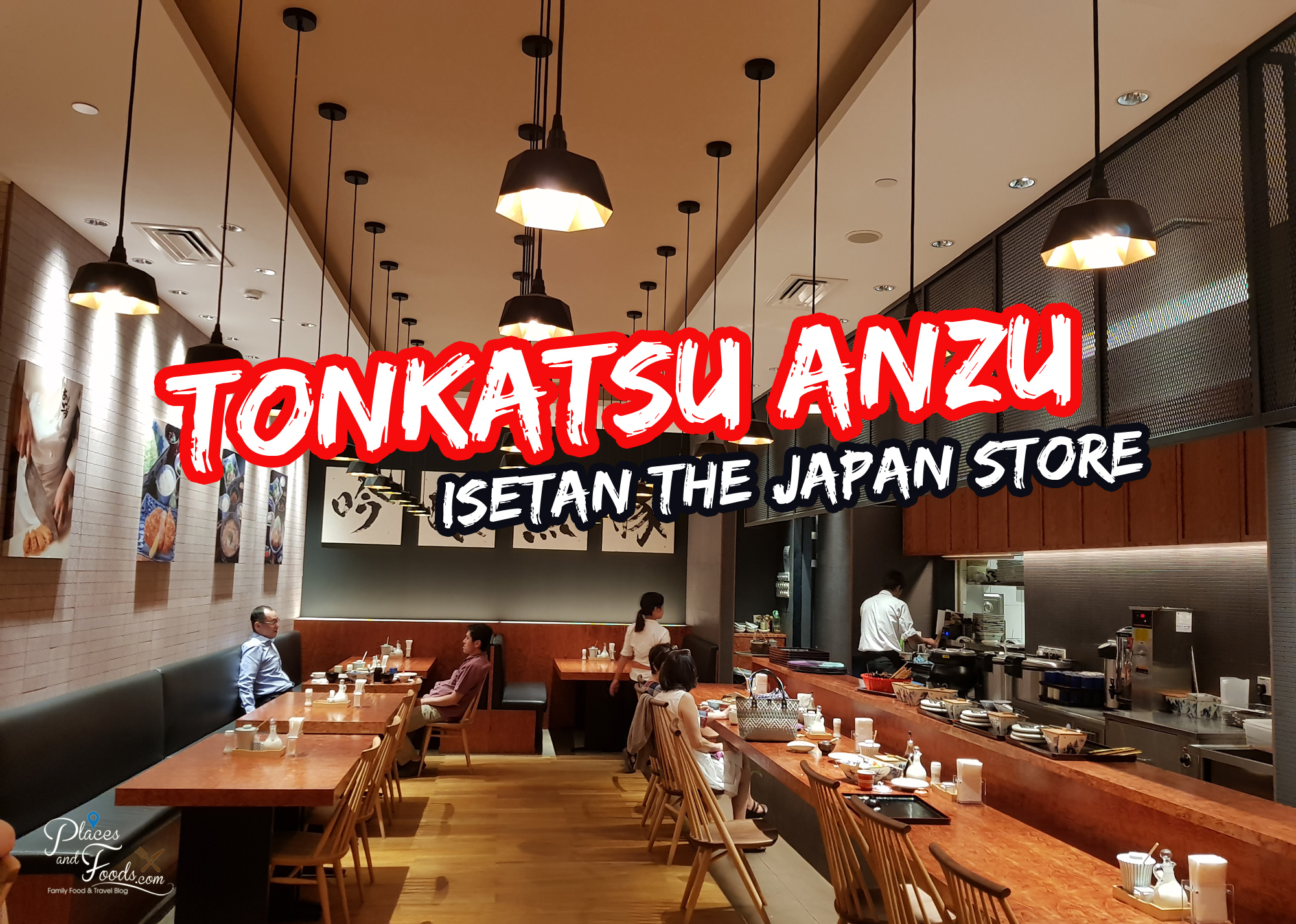 Tonkatsu Anzu at Table Isetan The Japan Store