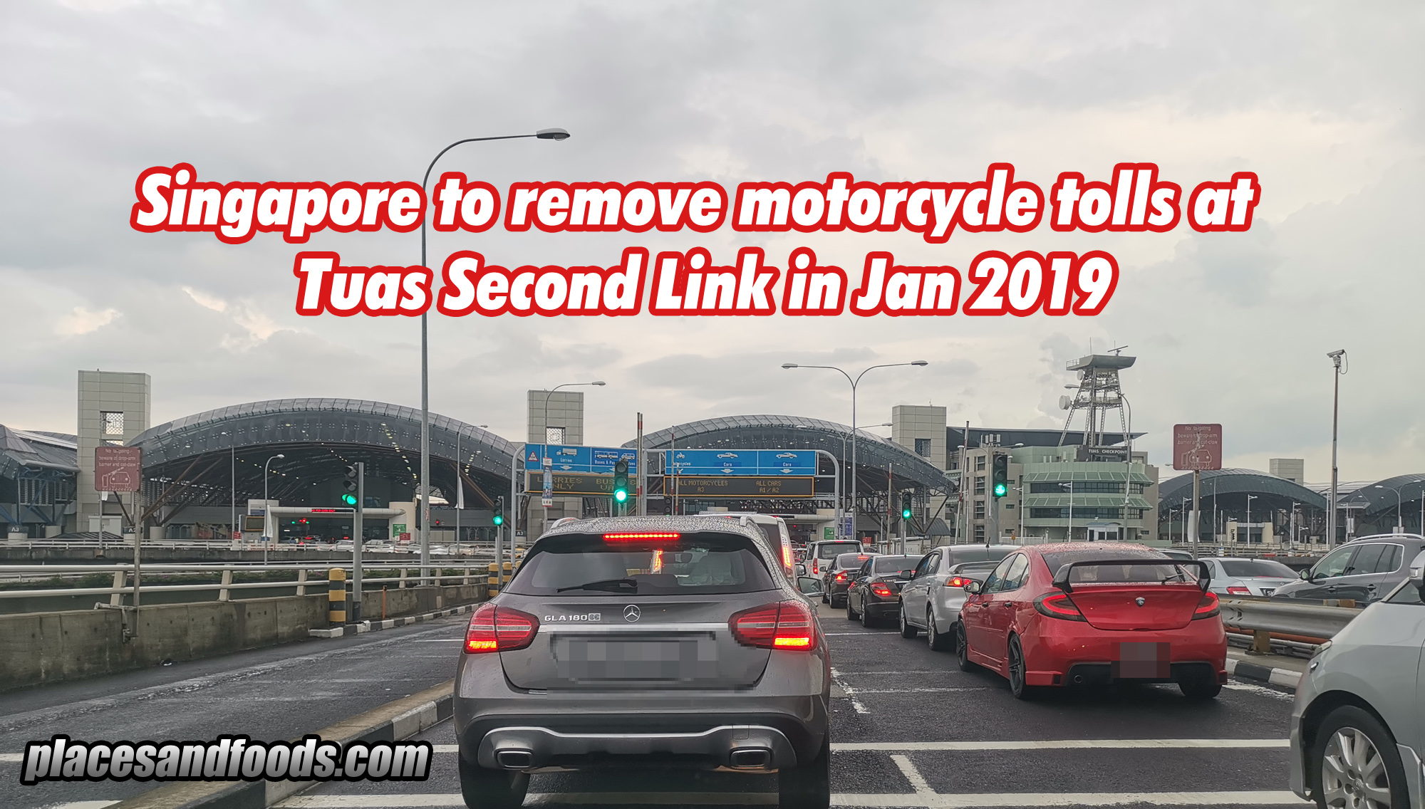 Singapore to remove motorcycle tolls at Tuas Second Link in Jan 2019
